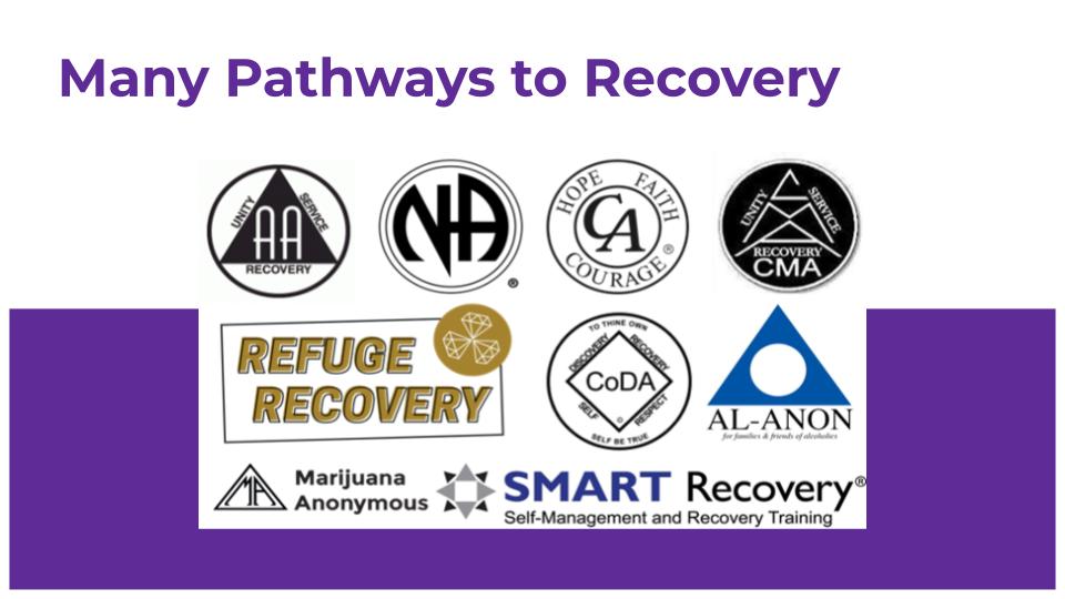 The Many Pathways to Recovery | Alcohol & Drug Program